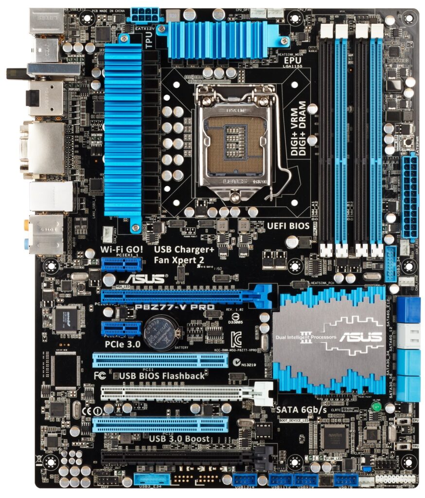 مادربرد ایسوس استوک با VGA معیوب MOTHERBOARD ASUS P8Z77-V PRO - مرکز کامپیوتر پارسیان PCC CENTER
